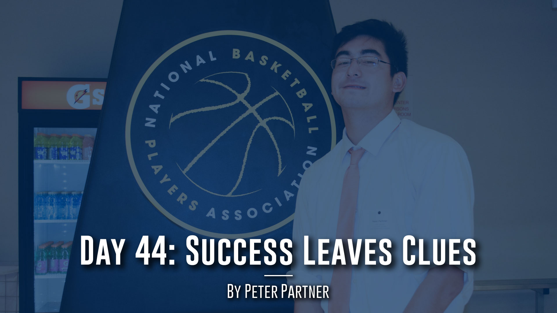 MSBA 2018 Day 44 - Success Leaves Clues